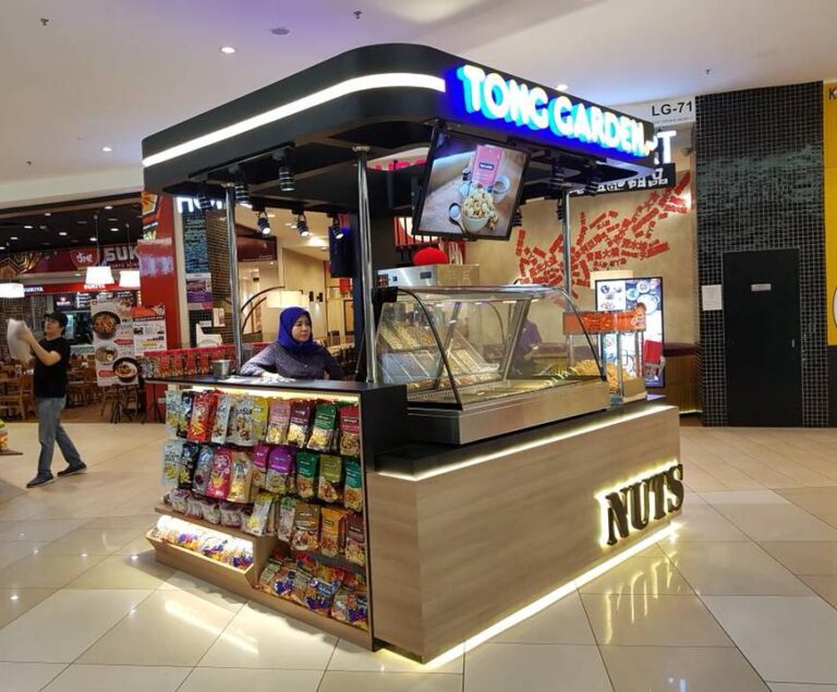Interactive shopping mall kiosk design and construct | Promote sales ...